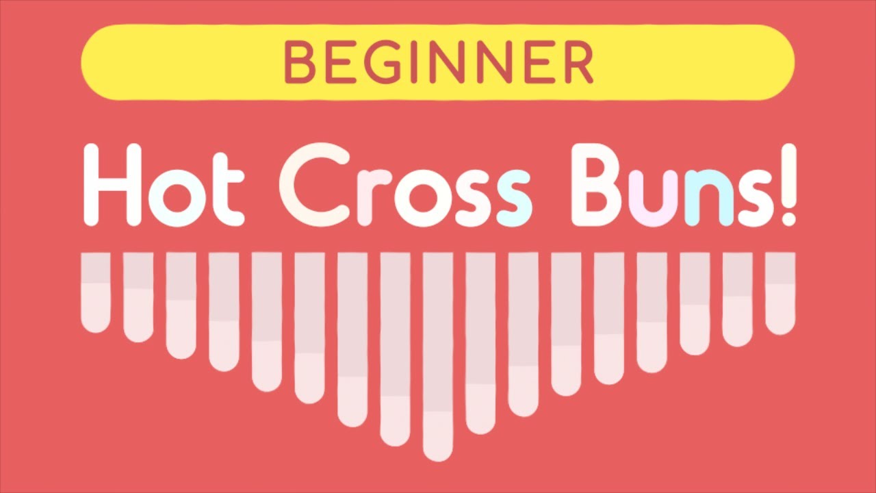 Hot Cross Buns | Beginner Kalimba Tutorial - YouTube