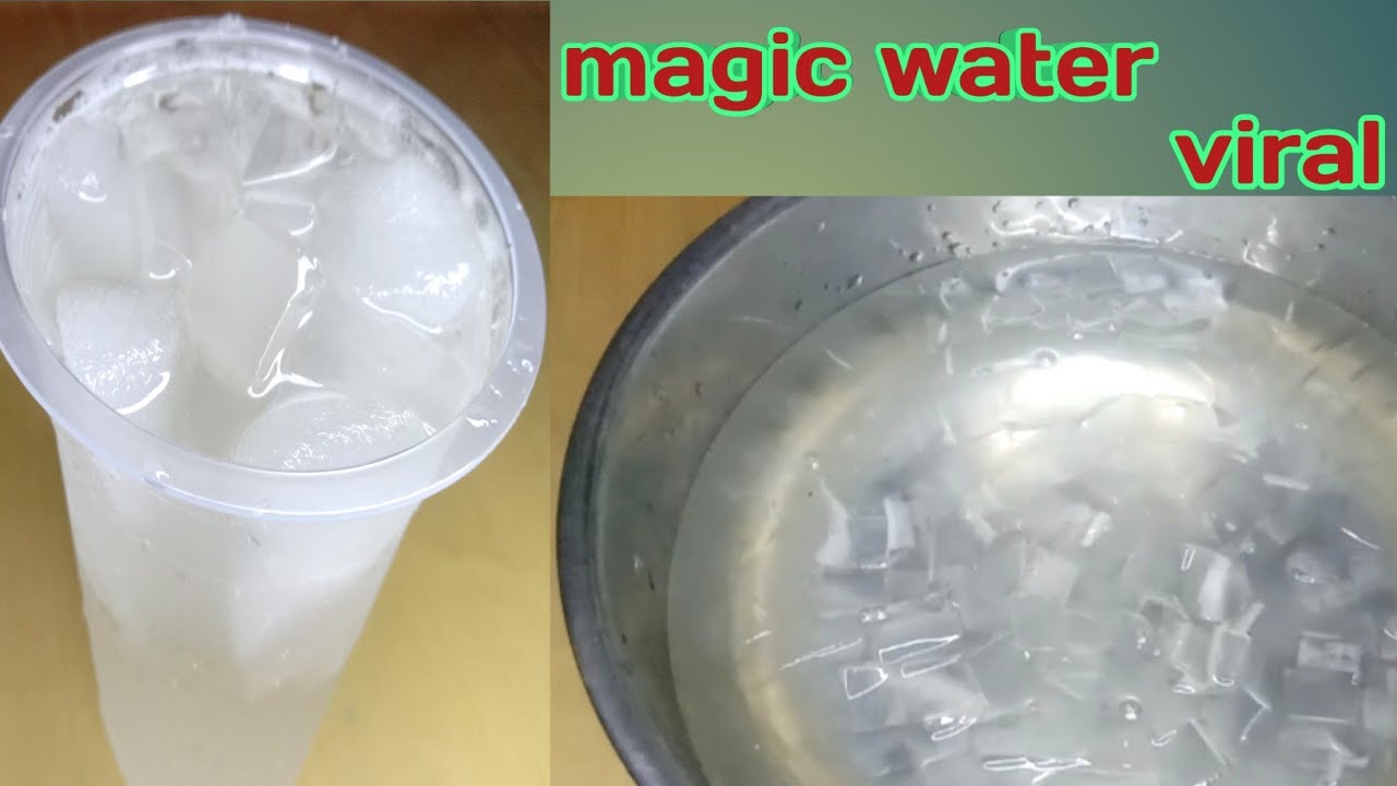 Resep es magic water viral - YouTube