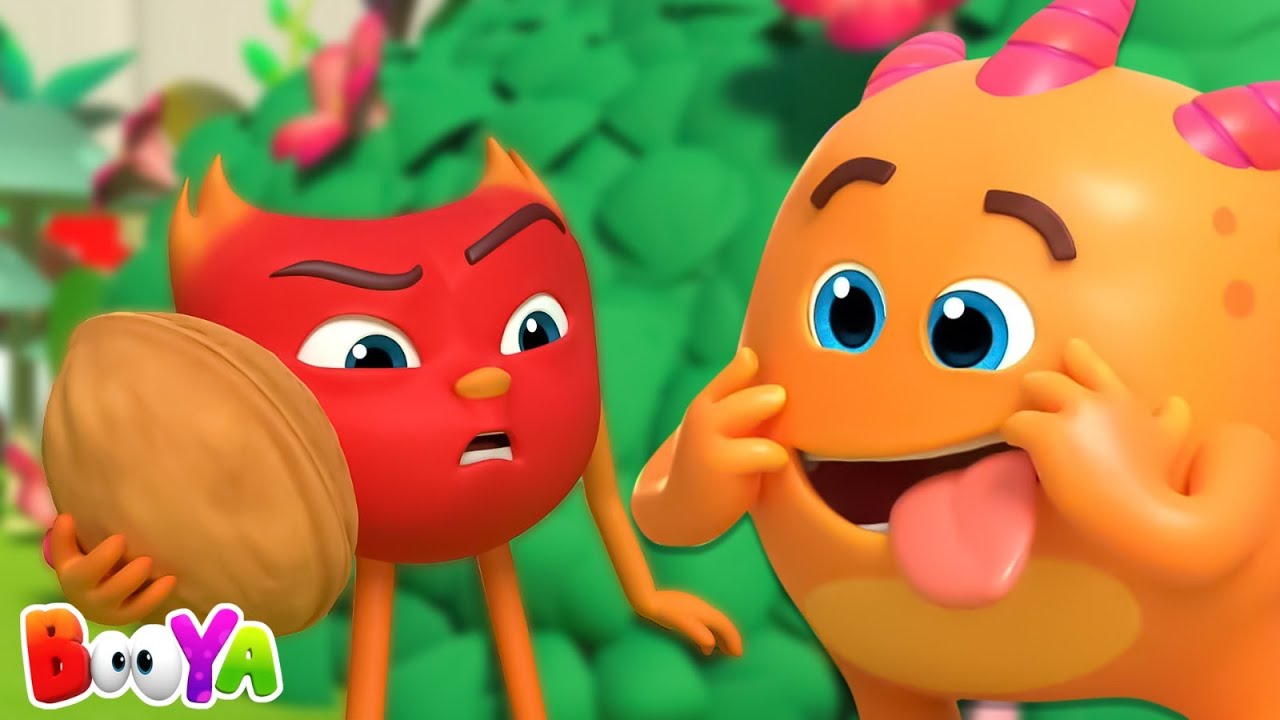 Steal The Walnut, Booya Cartoon Videos and Kids Stories - YouTube