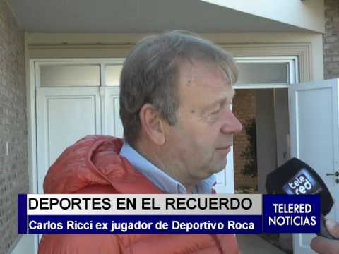 Carlos Ricci ex jugador de Deportivo Roca - YouTube