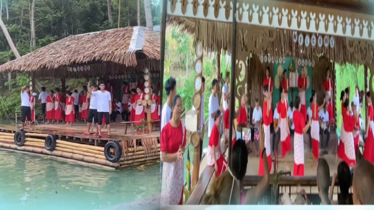 floating restaurant/LOBOC BOHOL - YouTube