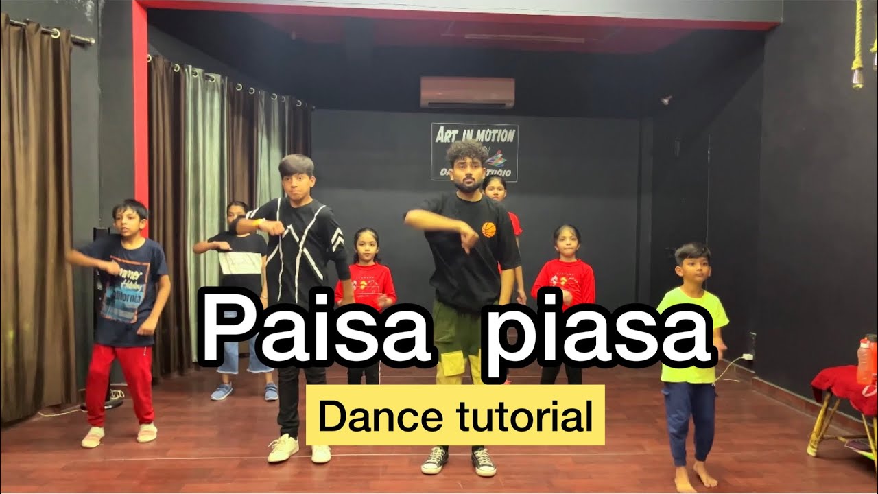 Paisa paisa dance tutorial | choreography maddy sir | freestyle 🔥 - YouTube