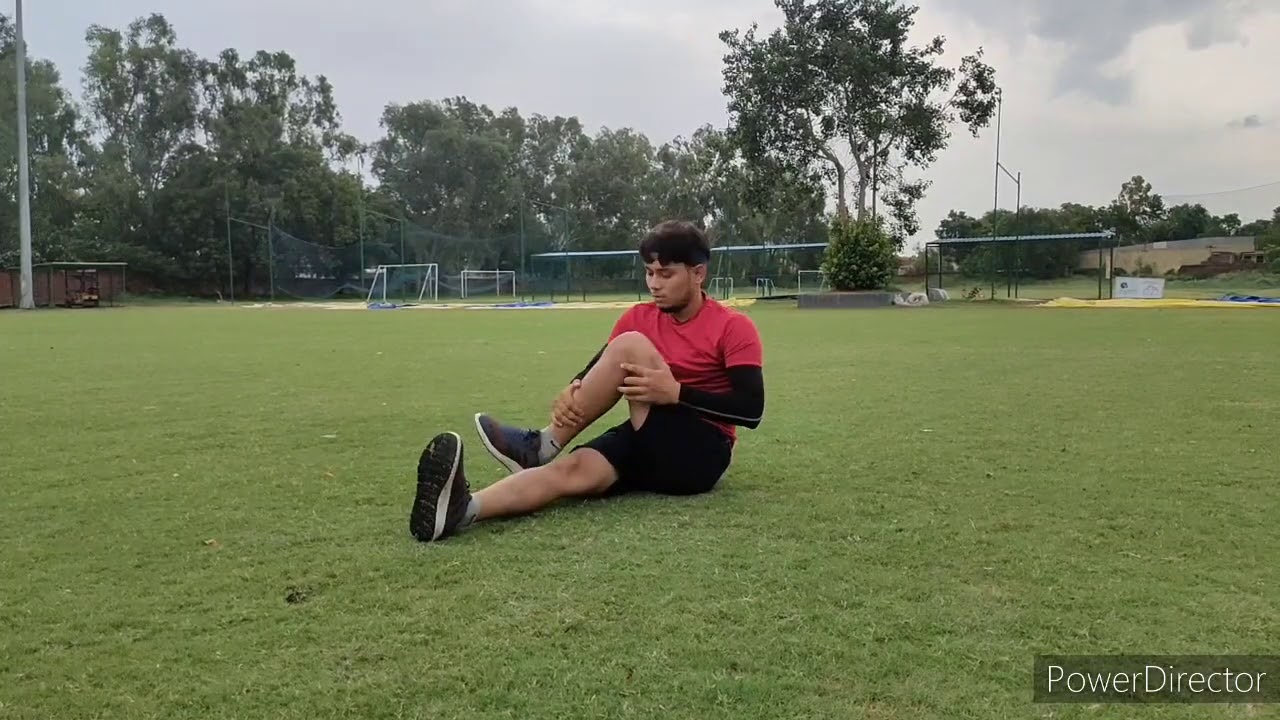 Warm-up excercises and body parts Stretches(cricket) - YouTube