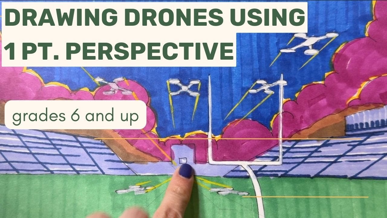 Drawing Flying Drones - YouTube