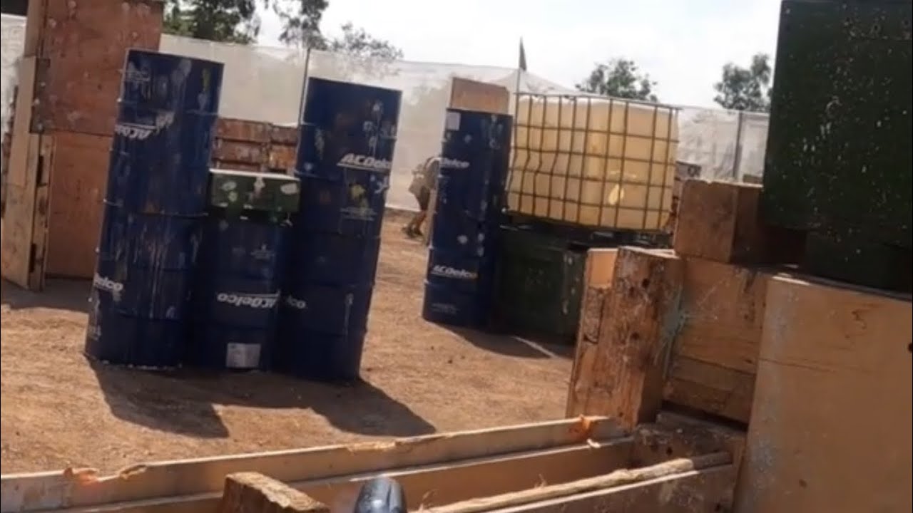 PAINTBALL JUEGO RAPIDO 3 VS 5 TIJUANA (AZTEK WAR) PARTE1 - YouTube