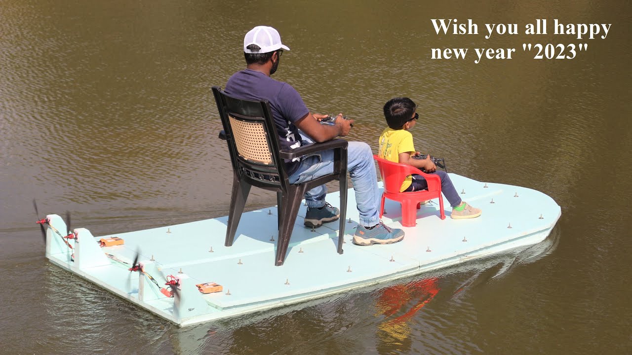 How To Make a Boat From Father And Son - 2 Seater Boat - YouTube