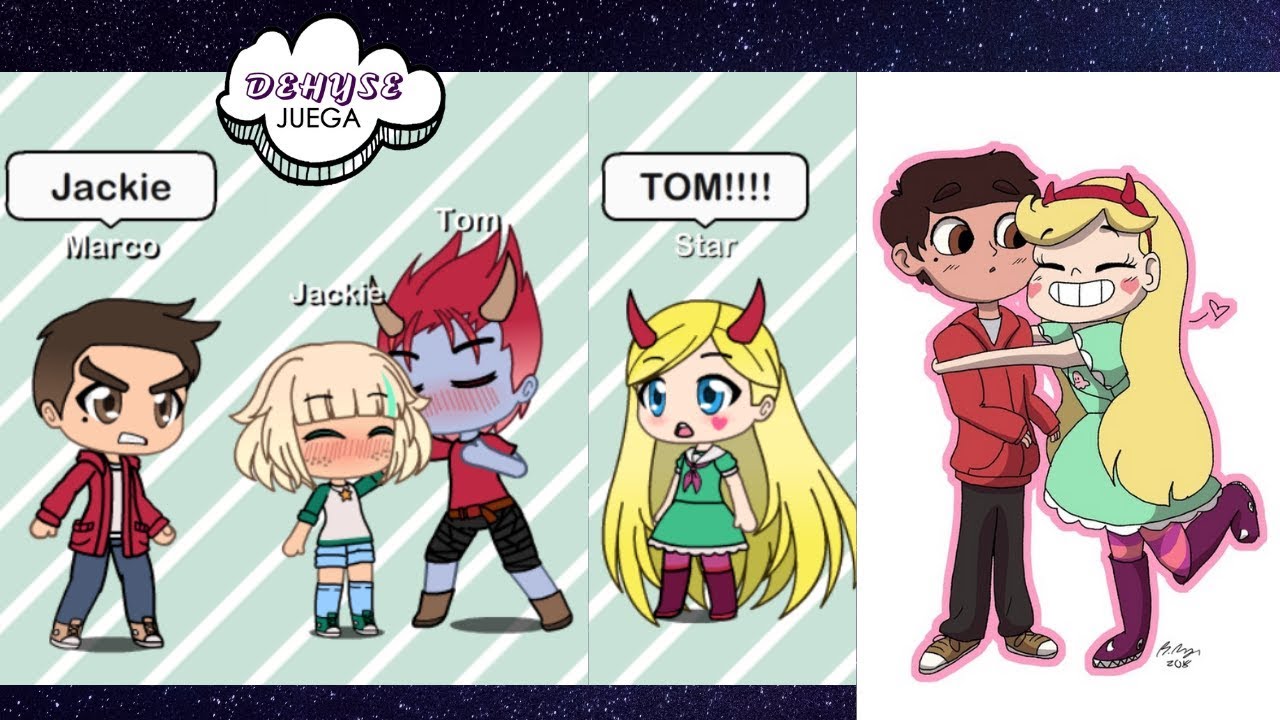 🎆 GACHA LIFE - STAR VS LAS FUERZAS DEL MAL 🎆 STARCO - Nunca vamos a ...