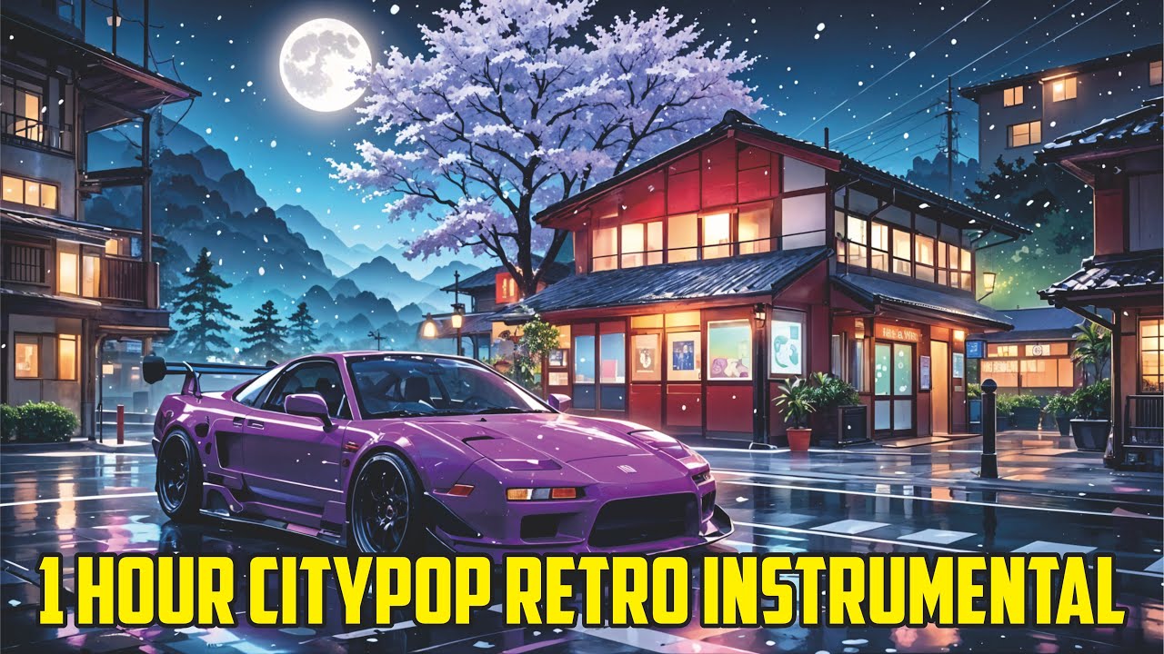 1 Hour of 80s Retro Citypop Japan Instrumentals for Study, Sleep, Work ...