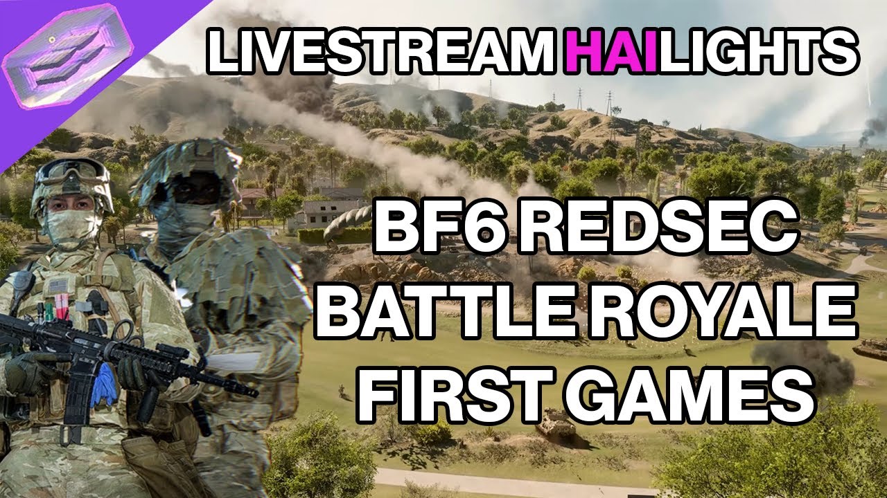 Battlefield 6 - The HAI Boys Try New Battle Royale - REDSEC - YouTube
