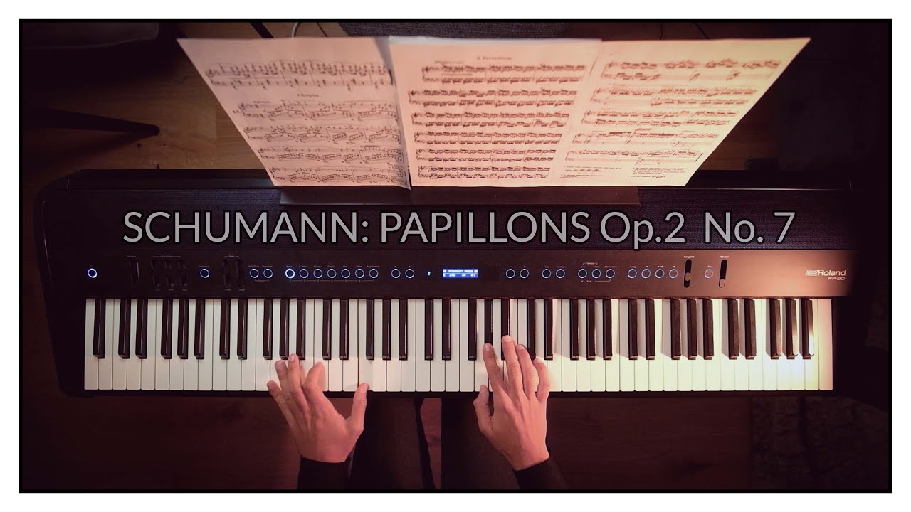 Schumann: Papillons Op. 2 No. 7 "Semplice" - YouTube