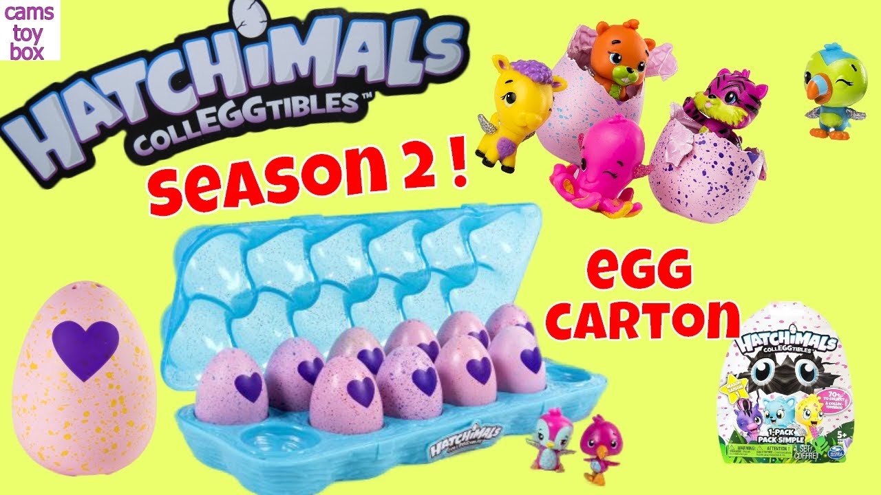 Hatchimals Season 2 Egg Carton Blind Bags Toy Surprises Fun Kids ...