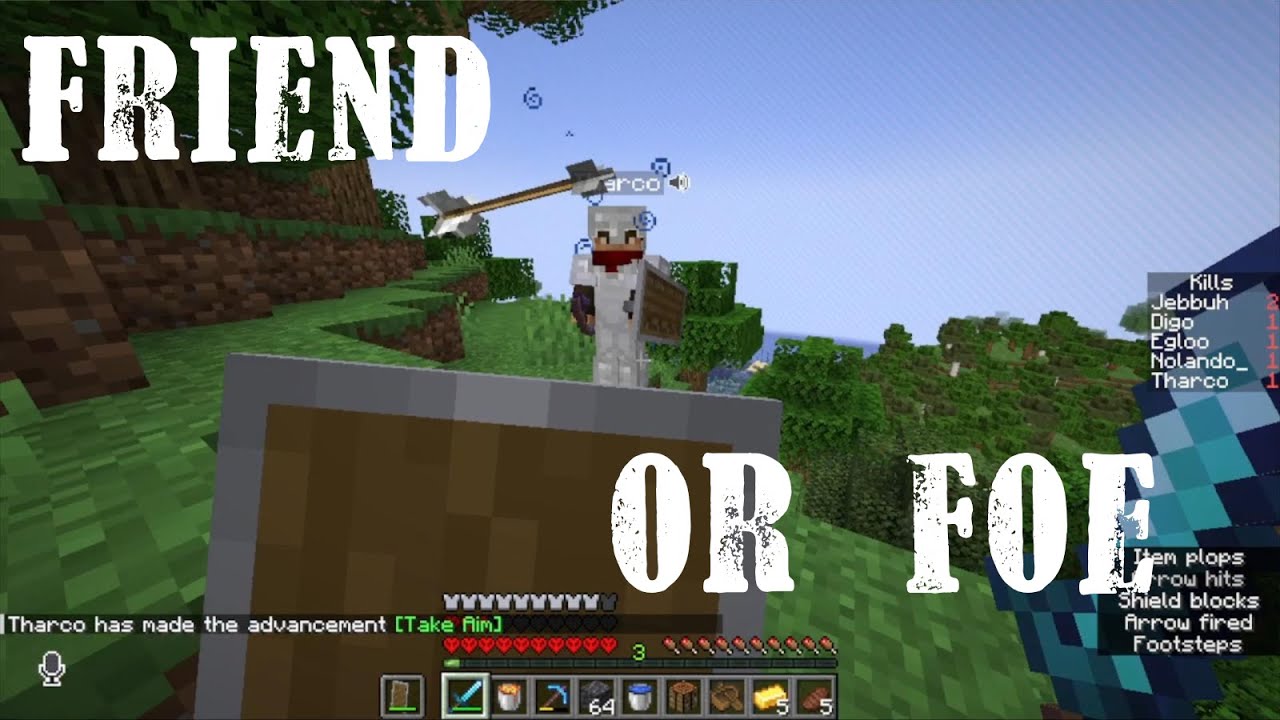 Friend or Foe? Minecraft UHC December 2023 2 on the Sanctuary Server ...