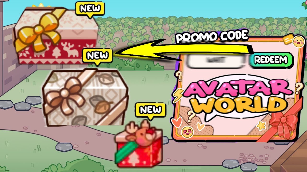 NEW 🆕 CHRISTMAS 🎅🏻🎄 PROMO CODES IN AVATAR WORLD 🌍// NEW GIFTS 🎁 IN ...
