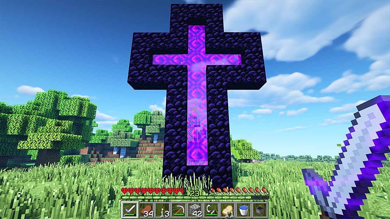 PORTAL AL INFRAMUNDO MINECRAFT SURVIVAL HARDCORE | SERIES DE MINECRAFT ...