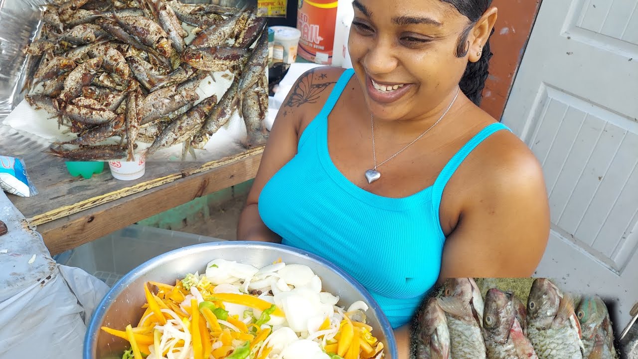 Frying [30 Pounds of Fish] to serve for a whole family - YouTube