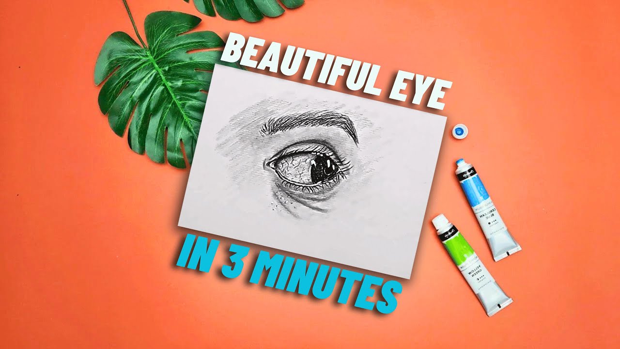 How to Sketch Beautiful Eyes | Sketch for Beginners | TrendyArtistics 🎨 ...