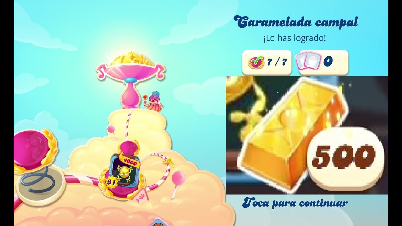 I won 500 Gold Bars Again (Candy Royale) - YouTube