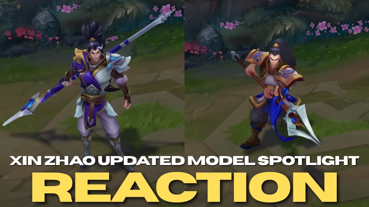 Reacting To The Newly Reworked Xin Zhao Visual Update! | League Of ...
