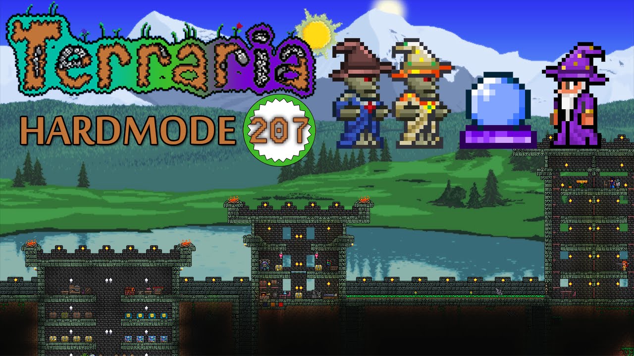 Terraria - LET'S BUILD A WIZARD TOWER - YouTube