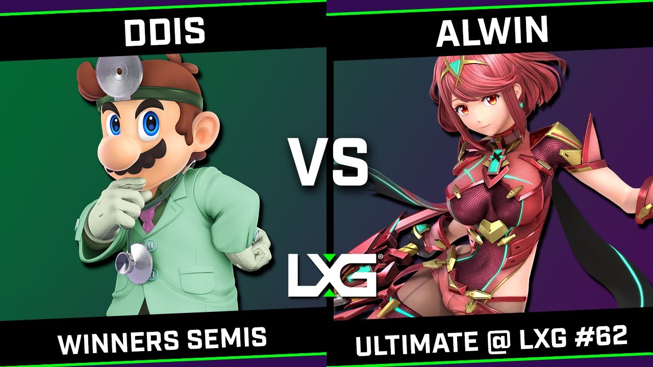 DDIS (Dr. Mario) vs Alwin (Pyra Mythra) - Smash Ultimate @ LXG 62 - YouTube