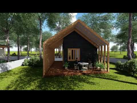 Funky Little Shack - Bush House Studio - YouTube