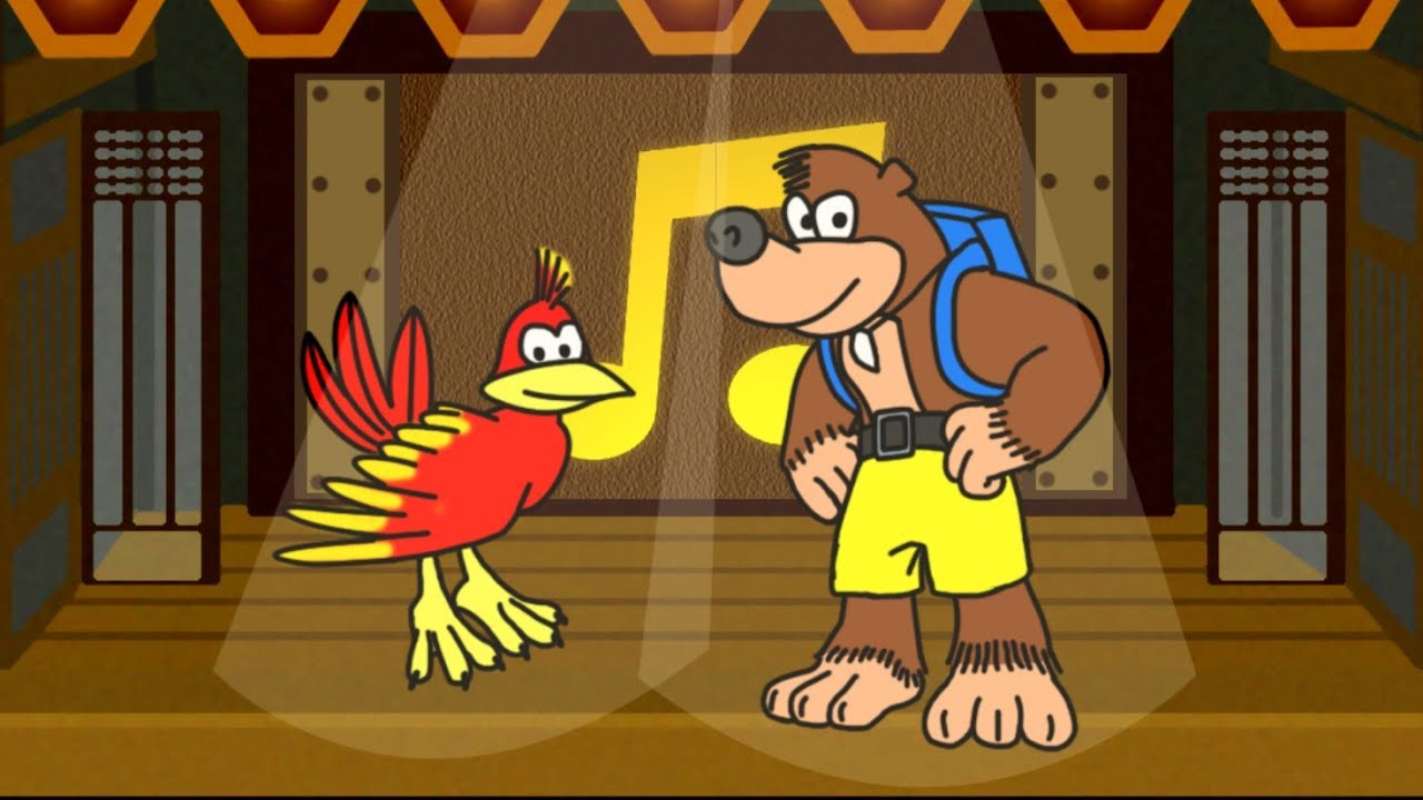 Rhythm Kazooie - Manzai Bear and Bird - YouTube