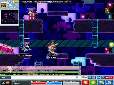 Maple Story Cleric Clip - YouTube