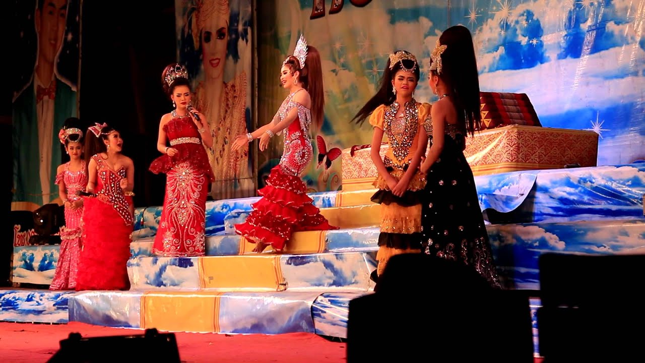 ฉาก 24-ลิเก Likay ศรราม น้ำเพชร popular folk theatre from Thailand ...