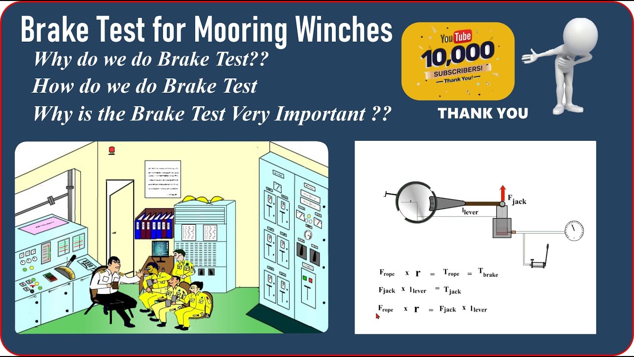 Braketest for Mooring Winches | Ramesh Subramanian | RMETC Videos - YouTube