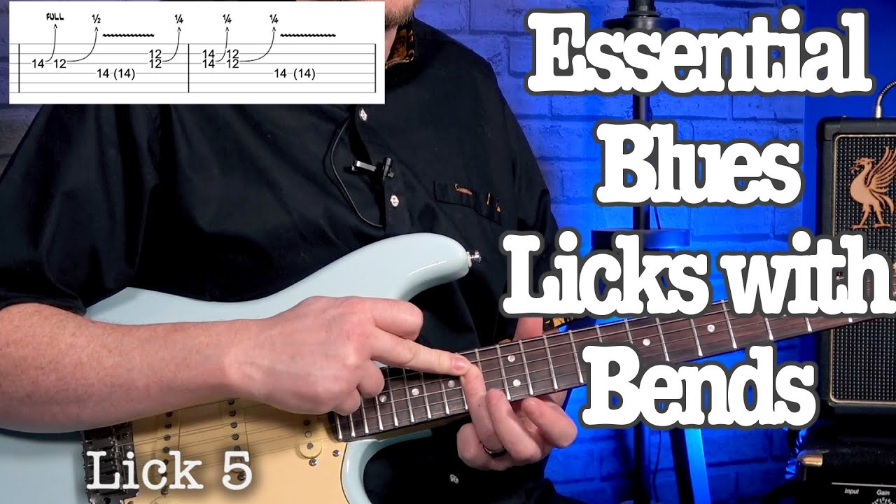 7 Blues Licks and Technique - Blues Guitar Lesson - YouTube