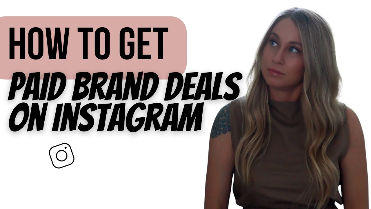 How to get PAID Brand Deals on Instagram 👀 - YouTube