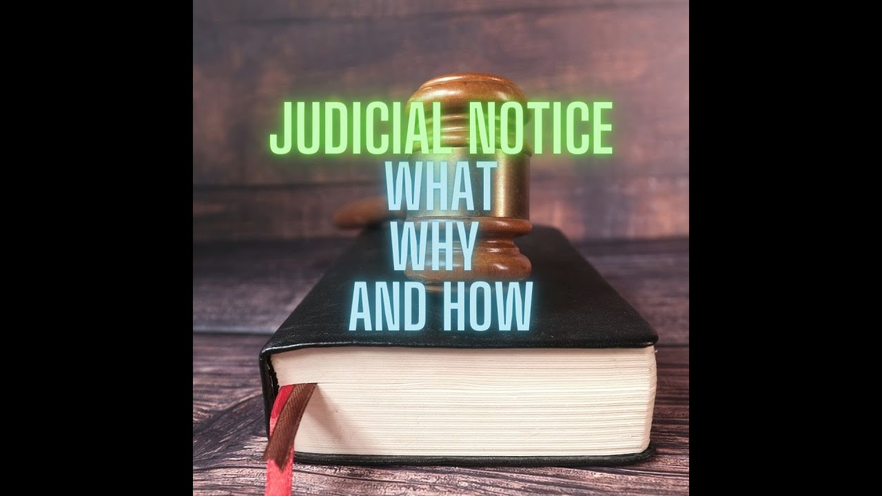 Suit 101: Mandatory Judicial Notice. Legislative Fact v Adjudicative ...