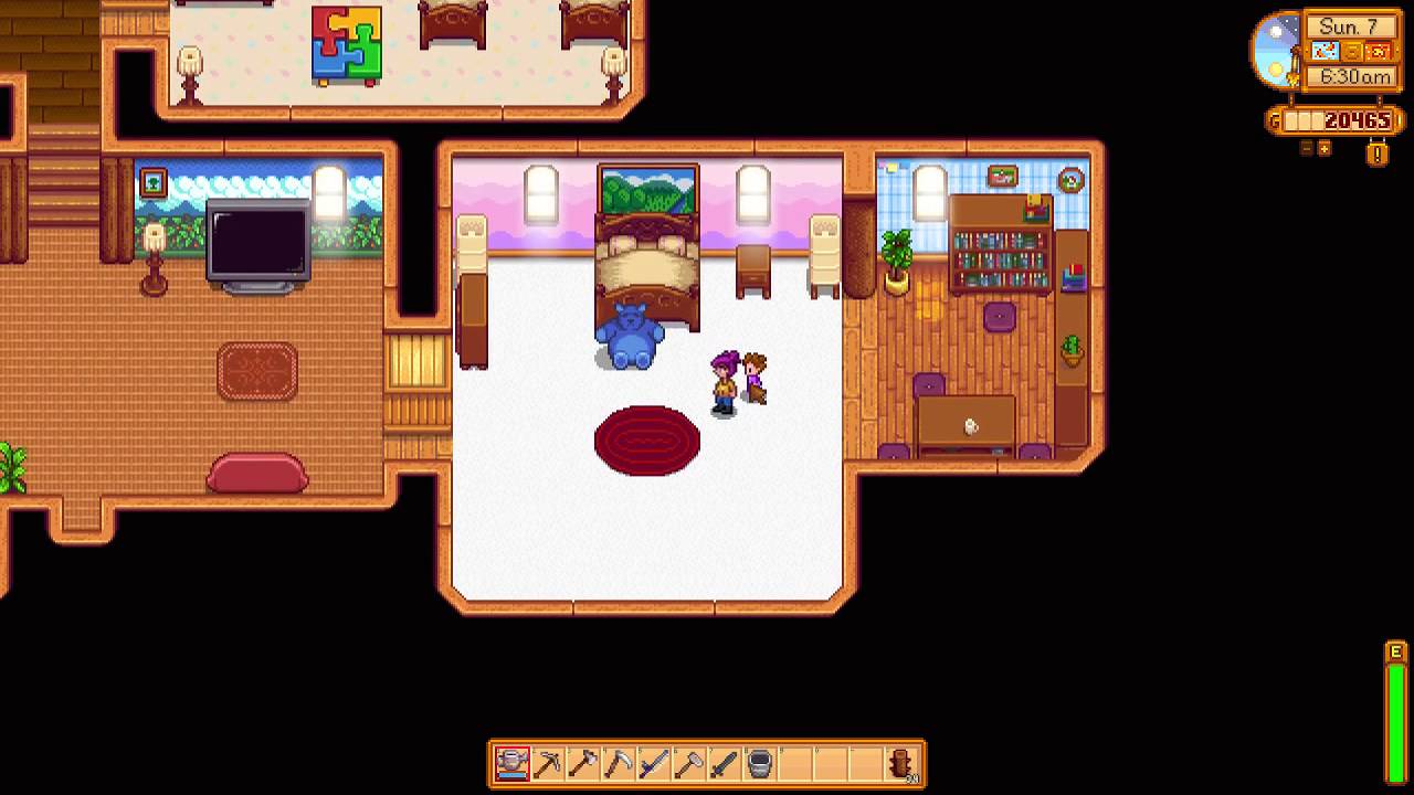 Kei's baby is walking in Stardew Valley! - YouTube