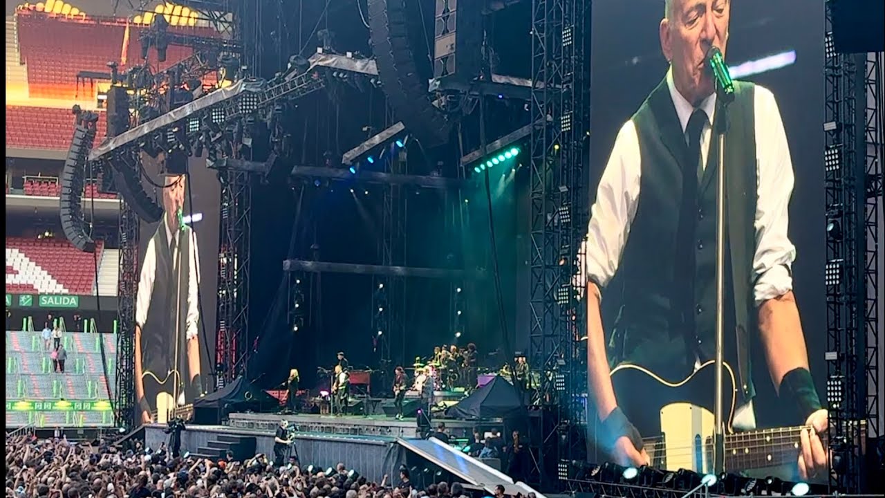 Bruce Springsteen - Lonesome Day (LIVE Madrid 12/06/2024 Civitas ...