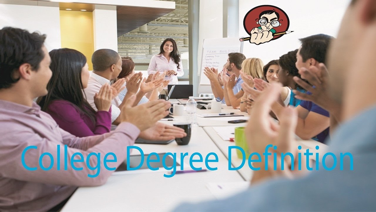 College Degree Definition - YouTube