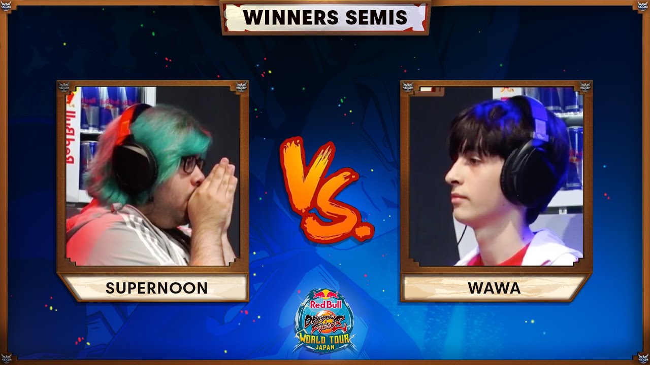 WAWA vs SUPERNOON (Winners Semis) | Red Bull DBFZ World Tour Japan ...
