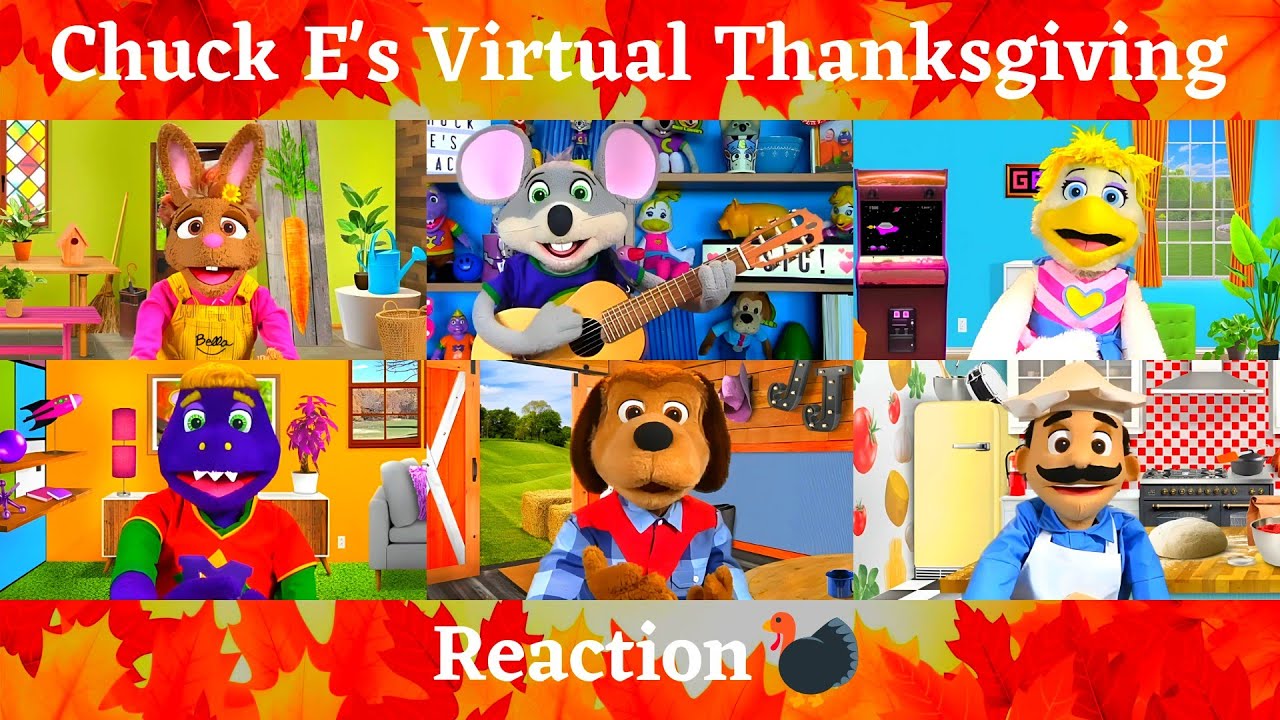 Kiersten Seethaler Reacts To Chuck E's Virtual Thanksgiving - YouTube