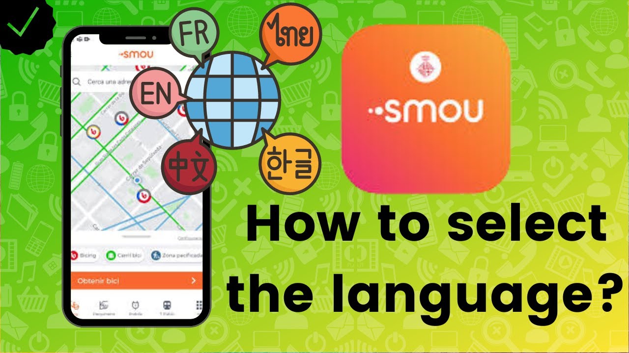 How to select the language on Smou? - YouTube