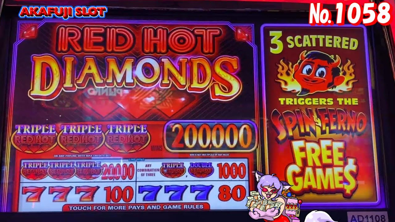 RED HOT DIAMOND Slot 💰 FIRE BELLS Slot @San Manuel Casino 赤富士スロット - YouTube