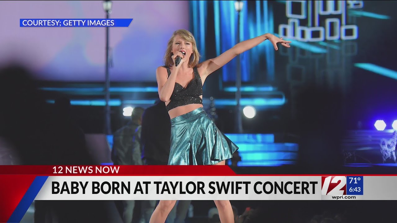 Woman goes into labor after Taylor Swift rain show - YouTube