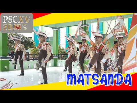 Yel Pramuka Matsanda Sang Juara | PSC XV MAN 2 Ponorogo 2025 - YouTube
