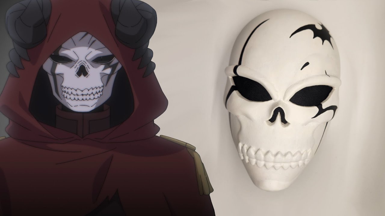 Making My First Cosplay Mask - The Strongest Magician in the Demon Lord ...