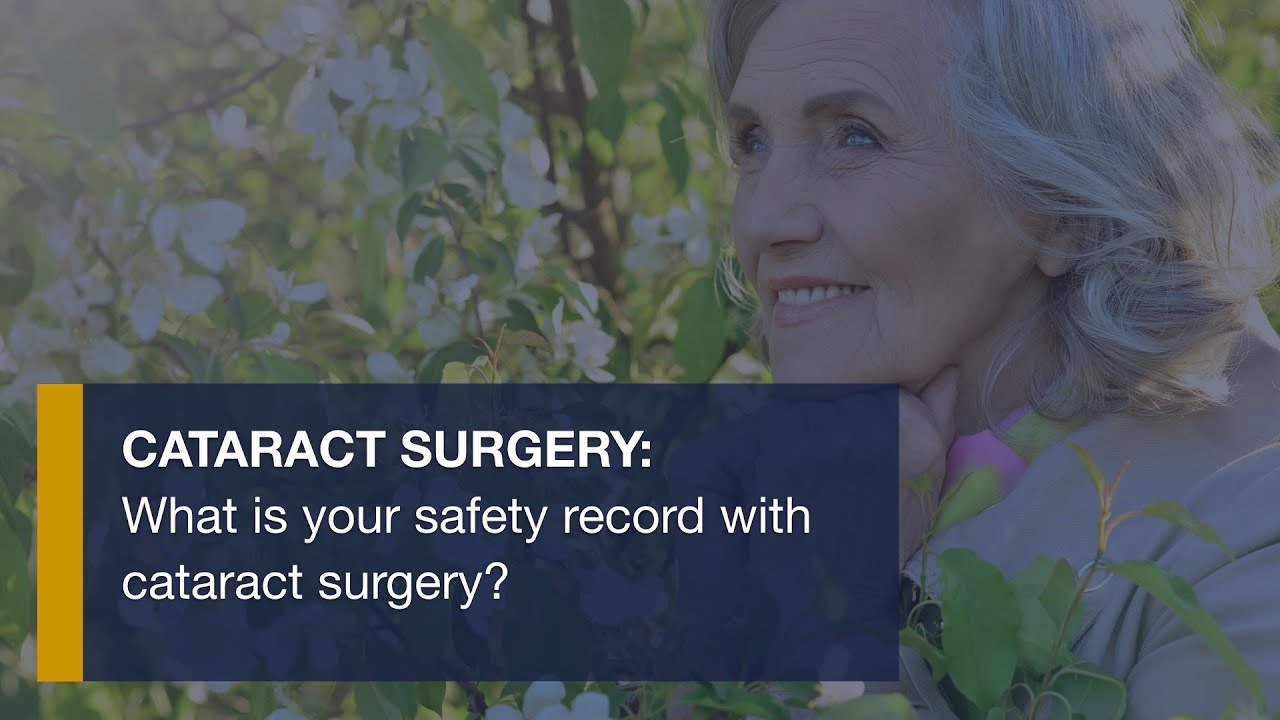 What is your safety record with cataract surgery? - YouTube