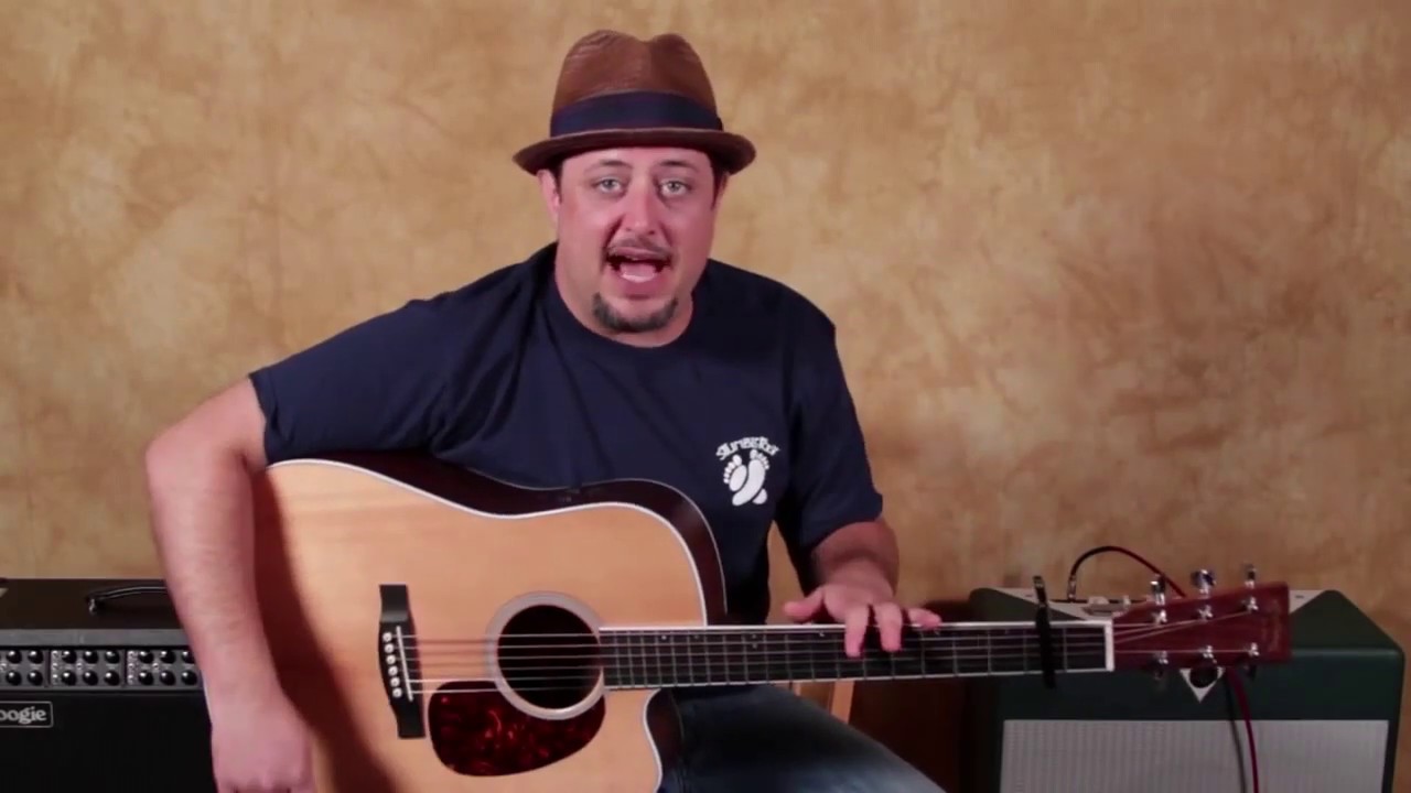 Super Fun Beginner Guitar song (4 chords & acoustic) - YouTube