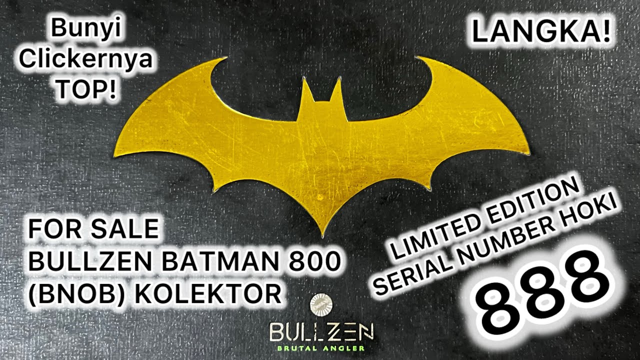 #016 BULLZEN BATMAN 800 (BNOB KOLEKTOR) MASTERPIECE LIMITED EDITION ...
