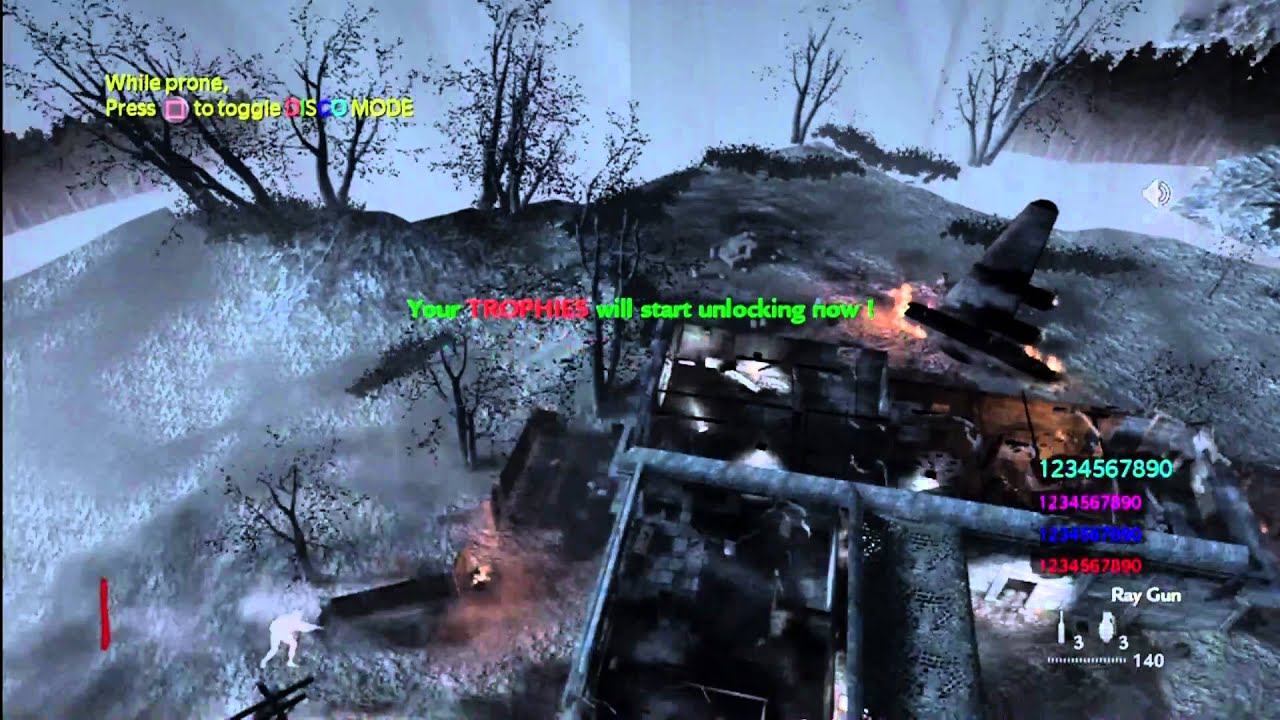 W@W modded zombies map 1 (Ps3) - YouTube