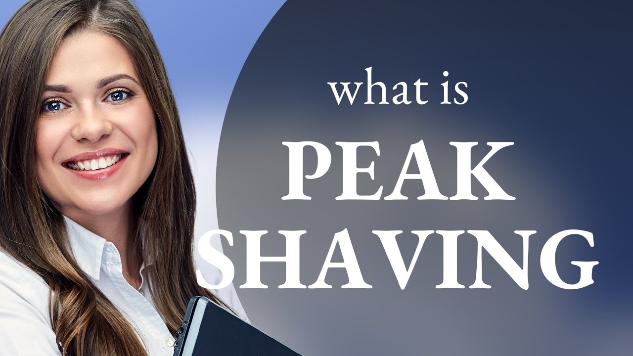 Understanding "Peak Shaving" in Energy Management - YouTube