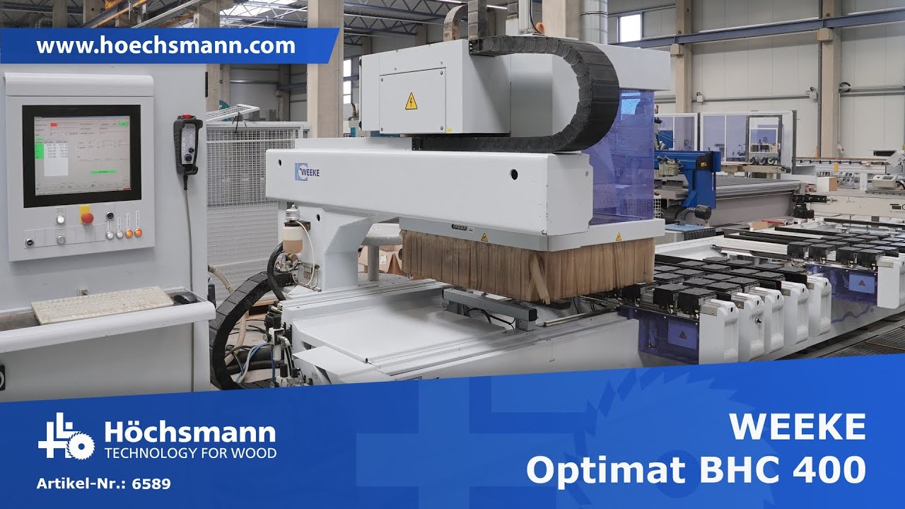 WEEKE BHC 400 Optimat (Höchsmann Klipphausen) - YouTube