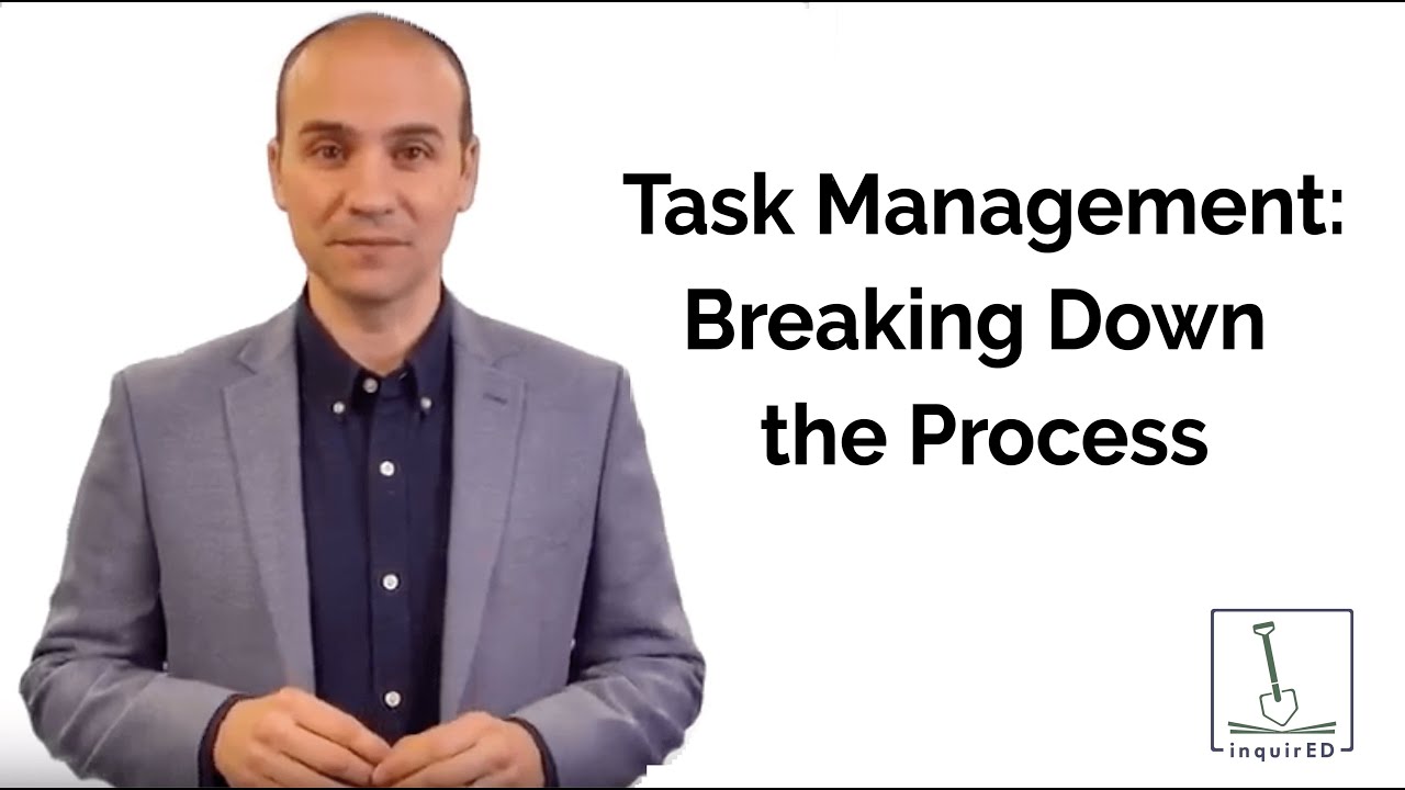 Task Management: Breaking Down the Process - YouTube