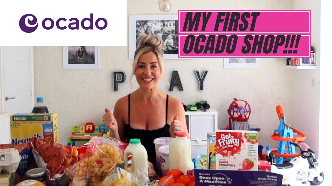 MY FIRST OCADO SHOP!!! WOW!!!! - YouTube